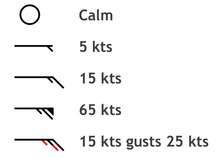 How to Read A Wind Barb - AviationSixty